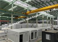 China 20ft Flat Pack Prefab Container House 5995x2350x2450mm with Grade 8 Seismic Resistance and 210km/h Wind Rating for sale