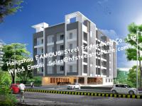 China Pre-engineered Multifunctional Construction Foundations Industrial Steel Buildings in Concrete and General Building for sale