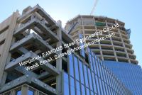 China Pre-glazed Double Skin Unitized Glass Façade Curtain Wall with 2-3mm Profile Thickness and 60-120 Minute Fireproof Rating for sale