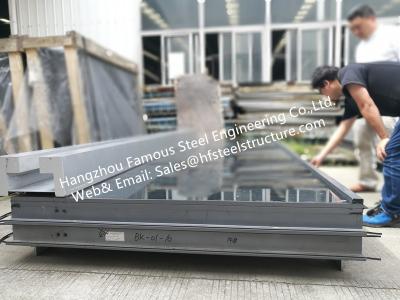 China Structural Prefabricated Modular Glass Curtain Wall Rainscreen Systems - 5-6 ft Width, 75+ sqft Installation Rate for sale