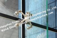 China Point Fixed Glass System Curtain Walls with 5mm-12mm Tempered Glass and Cable Tensioned Façade Support for Commercial Buildings for sale