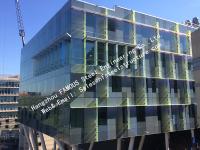 China Double Glass Solar Photovoltaic Façade Curtain Wall System - 5+9A+5mm Tempered Glass - CE Certified Building Integrated PV for sale