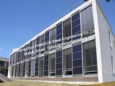 China Solar Building-Integrated PV Glass Curtain Wall System - 5+9A+5mm Tempered Glass with 20-40 kWh/m² Annual Generation for sale