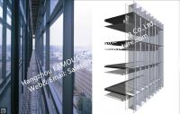 China Double Glass Wall Ventilated Façade with 1.4-2.5mm Aluminium & Custom 2m Length for Office Buildings for sale