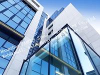 China Aluminum Exterior Double Glass Facade Curtain Wall Insulation Building System for sale