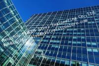 China Aluminum Exterior Double Glass Facade Curtain Wall Insulation Building System for sale