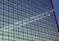 China PVDF and powder coated Unitized Glass Curtain Wall systems quick installation for sale