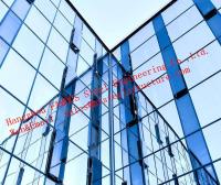 China PVDF and powder coated Unitized Glass Curtain Wall systems quick installation for sale
