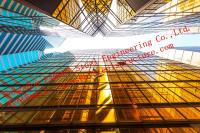 China PVDF and powder coated Unitized Glass Curtain Wall systems quick installation for sale