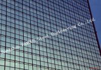 China Modern Hidden Frame Tempered Double Layer Glass Aluminum Curtain Wall EPS Project for sale
