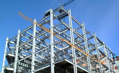 China Multi-Story Prefabricated Steel Building EPC Project - 90m Clear Span, Galvanized Q345 Steel Structure for sale