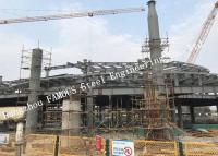 China Huge Span Steel Frame Buildings , Steel Structure Building Convenient Installation for sale