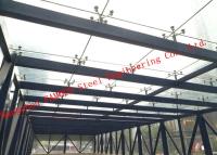 China Hidden Framed Tempered Double Layer Glass Curtain Walling Low Rise Steel Building EPC Project for sale