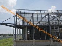 China Office Building Multi-storey Steel Building With Glass Curtain Wall Cladding System for sale
