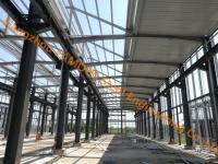 China Office Building Multi-storey Steel Building With Glass Curtain Wall Cladding System for sale