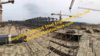 China Bespoke Design Metal Steel Buildings With Q235B / Q345B Material , Long Lifespan for sale