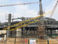 China Q235B Q345B Steel Framing Systems with 90m Clear Span and 25-Year Warranty for Industrial Buildings for sale