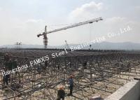 China Industrial Prefab Steel Buildings With Hot Dipped Galvanized Surface Treatment for sale