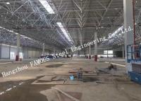 China Industrial Prefab Steel Buildings With Hot Dipped Galvanized Surface Treatment for sale
