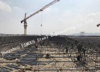 China Industrial Prefab Steel Buildings With Hot Dipped Galvanized Surface Treatment for sale