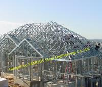 China Custom Modular Steel Frame Buildings 36m Span Q345 Steel Industrial Structures for sale