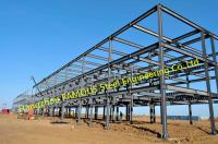 China Steel Framelight Pre-Engineered Building with 50-Year Lifespan | Custom Workshop Dimensions & Q345B Steel Construction for sale