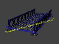 China Custom Steel Bailey Bridge - Portable Modular Structure with 90m Span Capacity and 10-40mm Steel Plate Thickness for sale