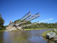 China Custom Steel Bailey Bridge - Portable Modular Structure with 90m Span Capacity and 10-40mm Steel Plate Thickness for sale