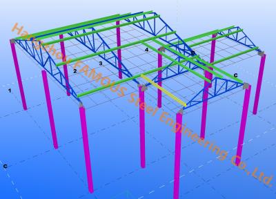 China Anti Seismic Pre-Engineered Building H Beam Easy Assembly For Textile Factories for sale