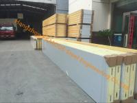 China Cold Storage Room Panels Hinge Door Camlock PU Panels 200mm For Frozen Food for sale