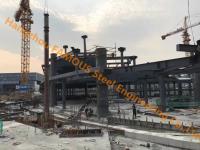 China Q345B or Q235B Industrial Shed Design Steel Structure Warehouse Prefabricated Building for sale