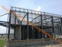 China Prefabricated Design EU Standard Pre-engineered Building Steel Structure Building With Tekla Model for sale