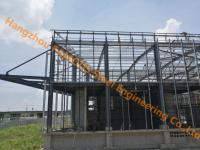 China Prefabricated Design EU Standard Pre-engineered Building Steel Structure Building With Tekla Model for sale