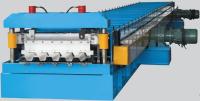 China Column Corrugated Roll Forming Machine for 0.8-1.6mm Steel Decking with 22KW Power and 36 Stations for sale