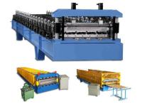 China Hydraulic Wall Cladding Corrugated Roll Forming Machine with PLC Control for YX51-380-760 and 25+ Profile Types for sale