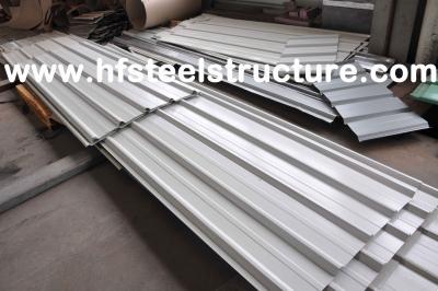 China Lightweight Industrial Metal Roofing Sheets 0.14-1.5mm Thickness 125mm Wave Distance Corrugated Steel Building Material for sale