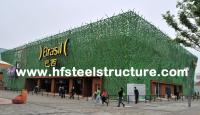 China Prefabricated Metal Portal Frame Commercial Steel Buildings - Q235/Q345 Grade, 90m Single-Span Options for sale