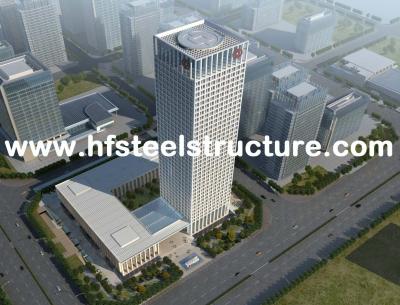 China Q235/Q345 Multi-Storey Steel Building with Electric Galvanized Finish - Custom High-Rise Steel Structure Design for sale