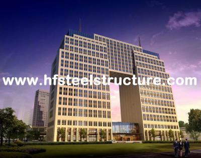 China Multi-Storey Steel Building for Office & Exhibition Halls - Q235/Q345 Steel Frame Construction with Custom Dimensions for sale