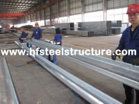 China Galvanized C Purlin Steel Building Kits For Construction Material / Bracket for sale