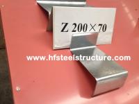 China Galvanized C Purlin Steel Building Kits For Construction Material / Bracket for sale