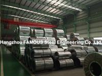 China Hot Dipped Chromated / Oiled / Galvanized Steel Coil Zinc , ASTM Steel Sheet for sale
