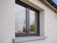 China Frameless Steel Windows Maximum Visibility / Heavy Duty Window With Steel Frame for sale