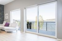 China Frameless Steel Windows Maximum Visibility / Heavy Duty Window With Steel Frame for sale
