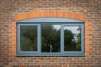 China Frameless Steel Windows Maximum Visibility / Heavy Duty Window With Steel Frame for sale