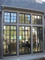 China Stylish Steel Windows With Modern Design Elements / Heavy Duty Window With Steel Frame for sale