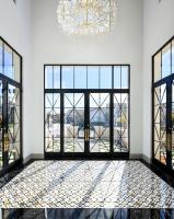 China Affordable Stylish Steel Windows And Doors Modern Living Space Glass Curtain Wall for sale