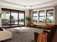 China Complete Steel Windows And Doors Glass Curtain Wall With Hardware for sale