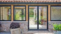 China Complete Steel Windows And Doors Glass Curtain Wall With Hardware for sale