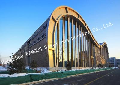 China Commercial Steel Structure Building EPC Project - 90m Clear Span with Q235/Q345 Steel and 25-Year Warranty for sale